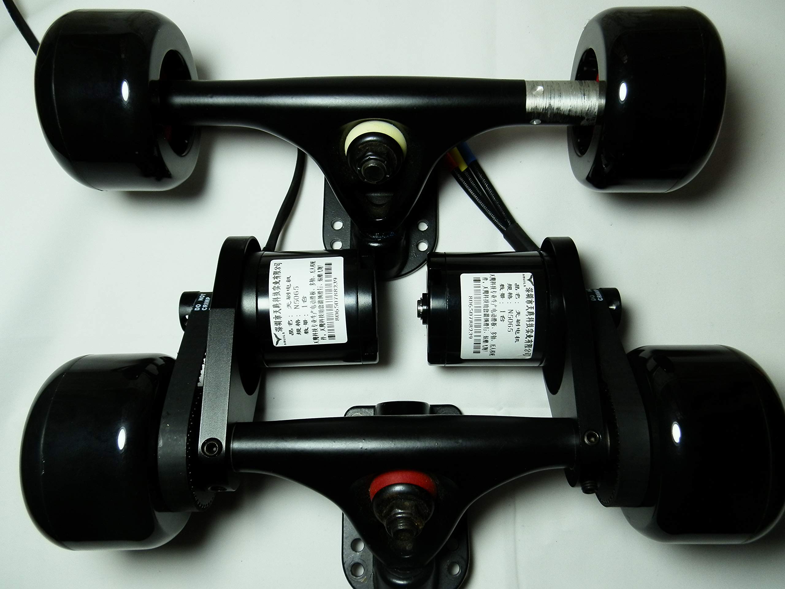DIY Electric Skateboard Parts Pulleys & Motor Mount Belt Kit for 70/72mm Wheels