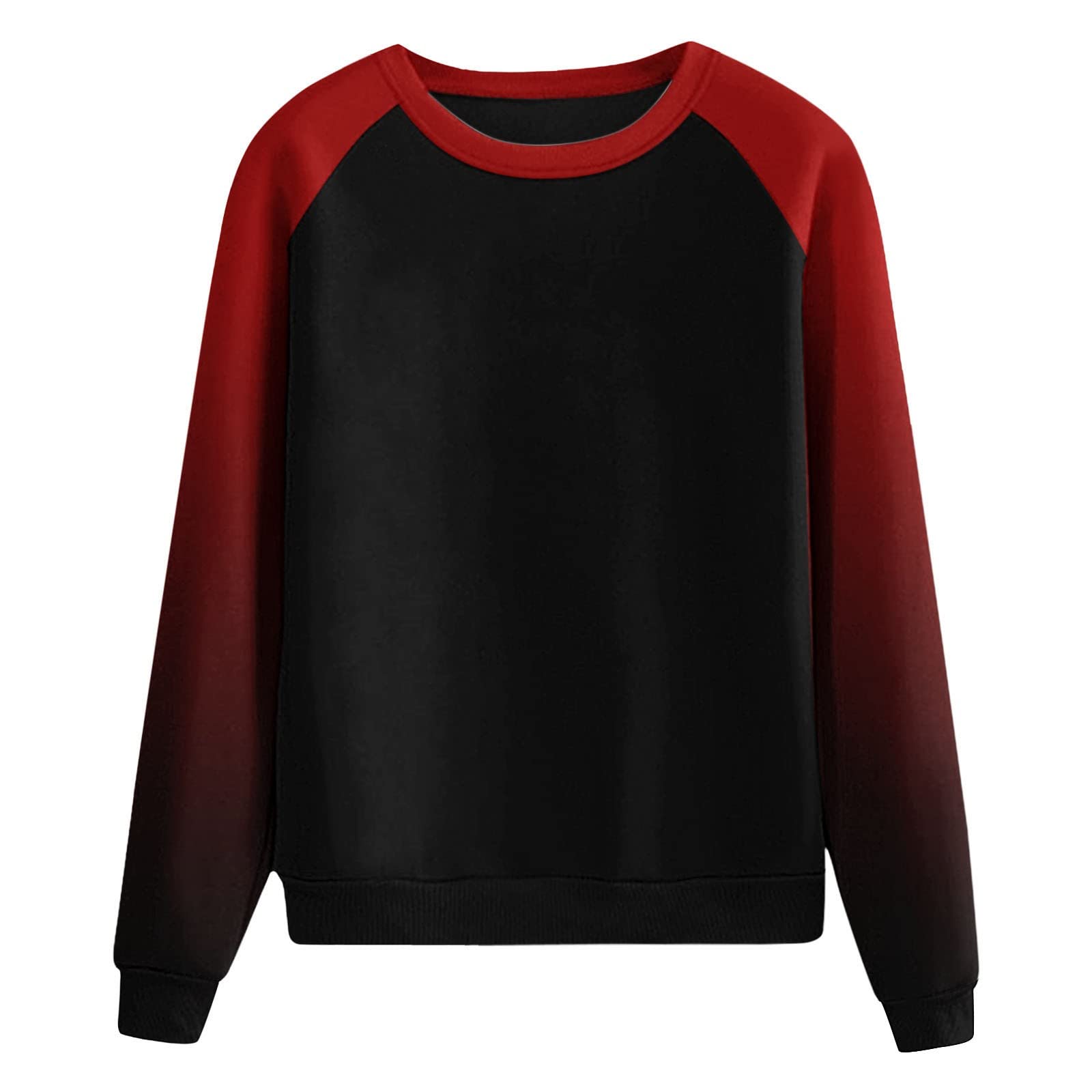 FAMOORE sweatshirt igan Womens Long Sleeve Tops Pullover Hoodie Half Zip Sweatshirt Lapel