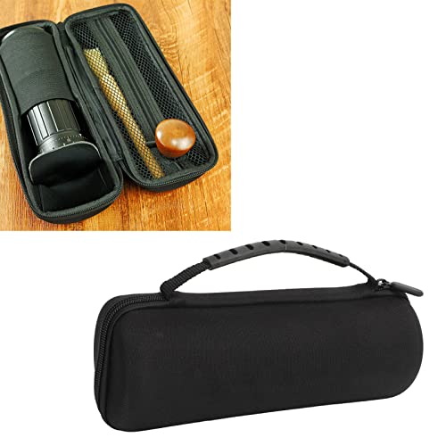 Manual Coffee Grinder Bag, Waterproof Mesh Design Hand Coffee Grinder Case for Neat Storage, Black Coffee Grinder Travel Bag, Convenient Bag for Manual Coffee Grinder