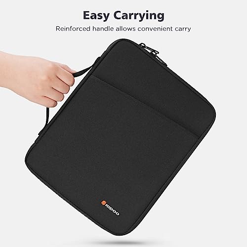NIDOO Laptop Sleeve 13 inch for 13" 13.6β MacBook Air Pro M2 M1 / Surface Pro 7 8 9 X, iPad Carrying Case Tablet Bag for 12.9" iPad Pro 2022/13.3" Lenovo Yoga C640 / Galaxy Book Pro / 13.4" XPS 13