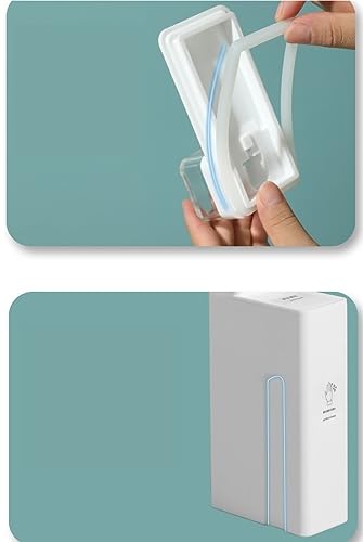 LEASON Atomizer Bottle Laundry Detergent Sub-Bottle 1000ml Large-Capacity and Washing Powder Softener Detergent Empty Bottle Refillable (Color : White)