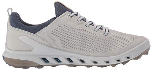 ECCO Men's Biom Cool Pro Gore-TEX Golf Shoe, Concrete Yak Leather, 8-8.5