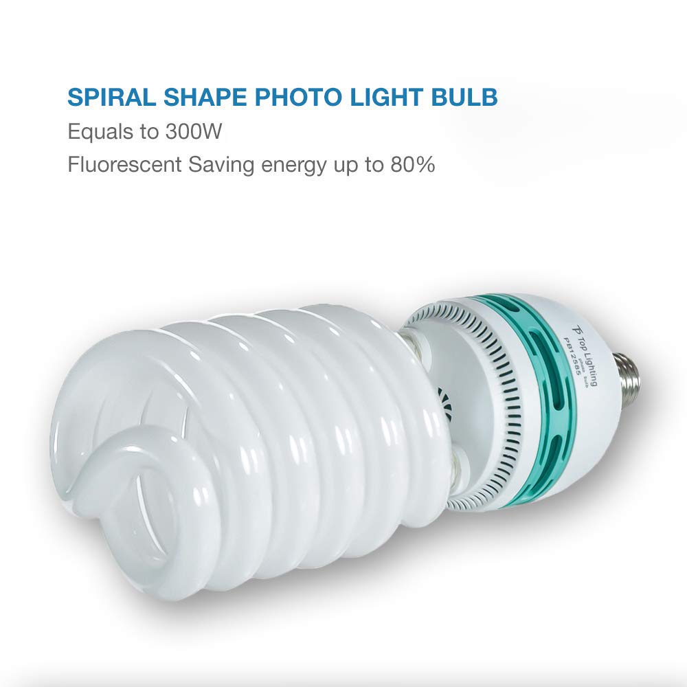 eTopLighting Digital Full Spectrum Fluorescent Light Bulb 65 Watt Daylight Energy Saving 6500K, APL2195