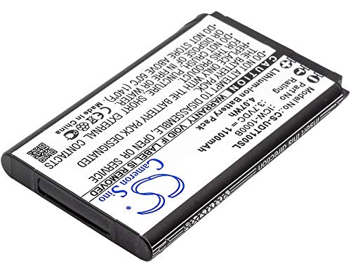 GAXI Battery for UniData WPU-7700, WPU-7800, WPU-7800B, WPU-7800B-US Replacement for UniData Cordless Phone Battery