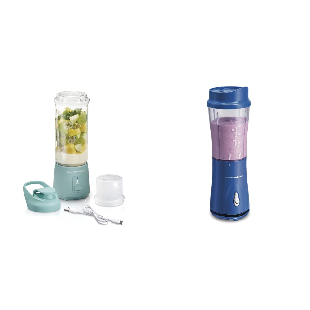 Hamilton Beach Portable Blenders for Shakes, Smoothies and Icy Drinks (51182) and (51132)