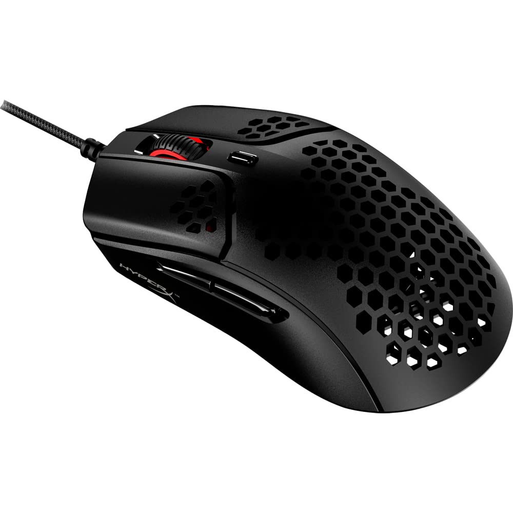 HyperX 4P5D6AA Alloy Origins 65 Mechanical Gaming Keyboard (US Layout) Bundle with HyperX Pulsefire Haste Gaming Mouse (Black)