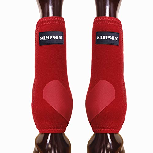 sampson Horse Boots,Professional Horse Sports Boots with Shock-Absorbing Memory Foam,Superior Protection and Comfortable Fit,Splint Boots for Horses