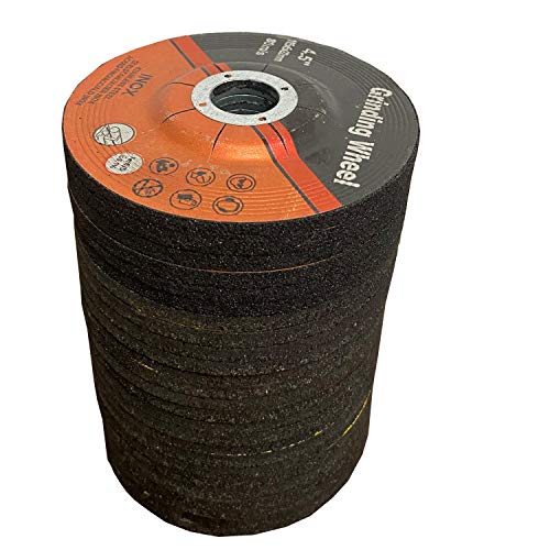 Grinding Wheel for Grinders,Grinding Wheel for Metal ,Aggressive Grinding for Metal (25 Pack, 4.5 Inch,1/4" Thick, 7/9")
