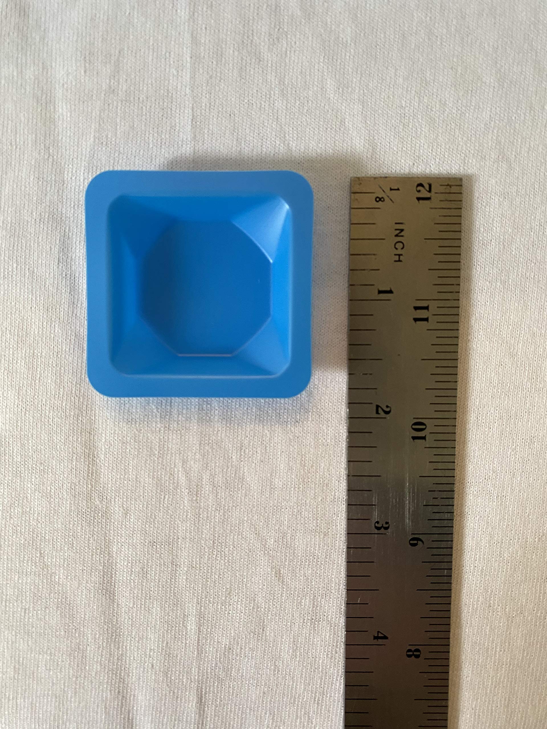 Standard Weighing Boats, W-S46-BL-500, 46mm, Small, Blue, Pack of 500