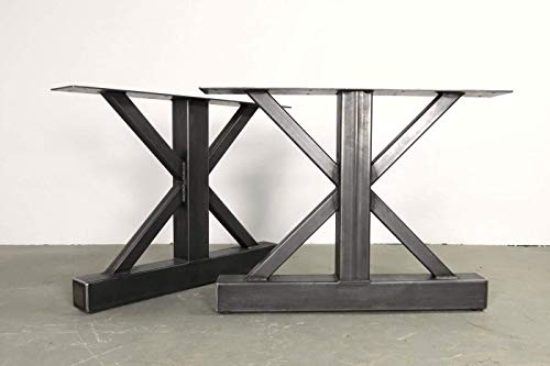 Metal Table Legs 28 inch, Table Base, Dining Table Legs, Custom Sizes Table Base, Industrial Table Base, Farmhouse Table Legs