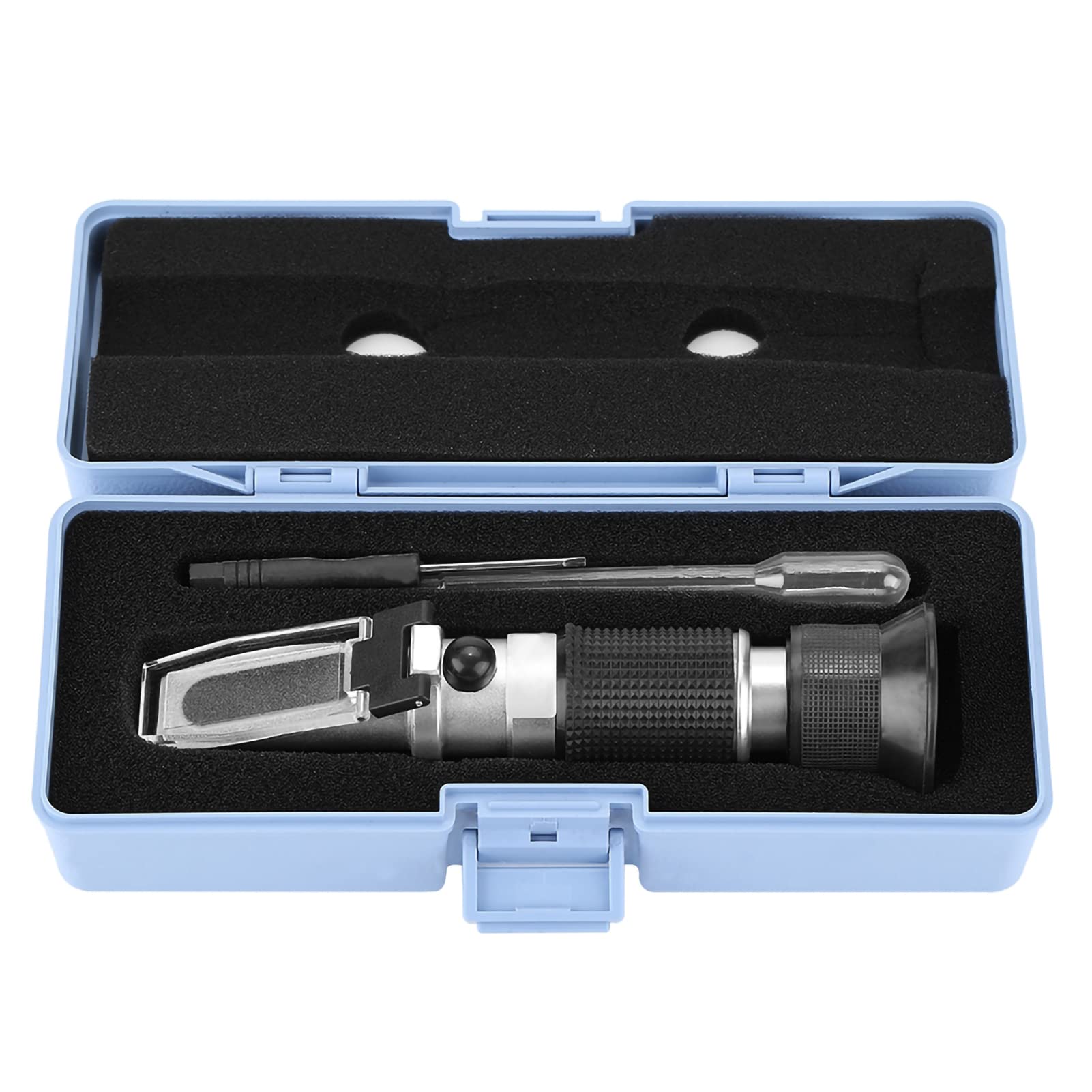 Hyuduo Portable Honey Refractometer, Beekeeper Refractometer Portable High Measuring Range Honey Tester Sugar Water, Honey Processing, Pumps & Accessories