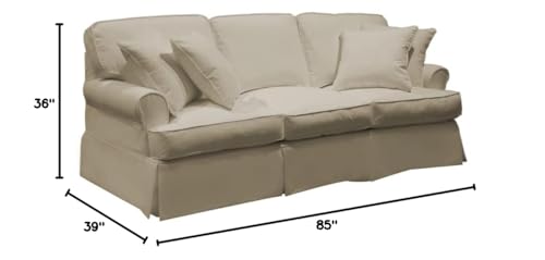 Sunset Trading Horizon Sofa, Configurable, Tan