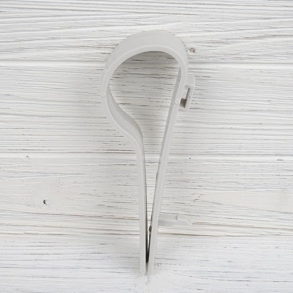 Efavormart 12 Pack White Pew Clip for Wedding Party Decorations