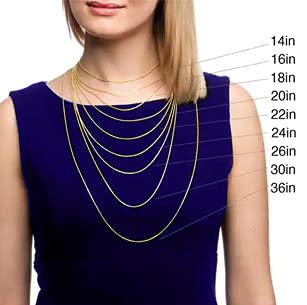 Diamond2Deal 14k Yellow Gold Diamond-cut 3mm Beaded Semi-solid Rosary Necklace Fine Jewelry Gift for Women