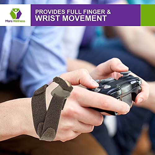 MARS WELLNESS CMC Joint Thumb Arthritis Brace - Restriction Thumb Support Brace Stabilizing Splint for Osteoarthritis and arthritis thumb splint - Medium - Right Hand