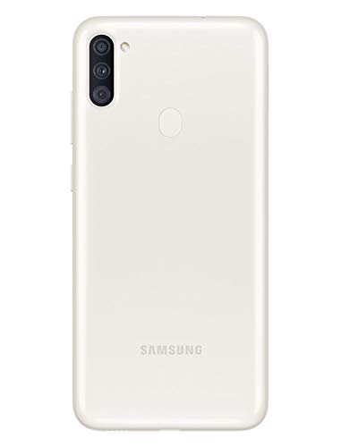 Samsung Galaxy A11 (32GB, 2GB) 6.4" Dual SIM GSM Unlocked, Global 4G LTE International Model (T-Mobile,AT&T,Metro,Cricket) A115M/DS (64GB SD Bundle, White)