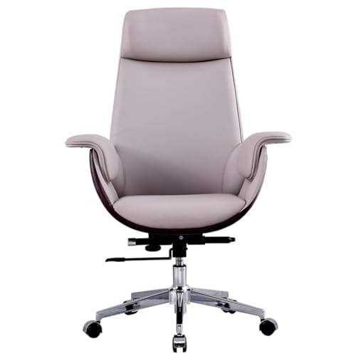LNYHLXS Office Chair Leather Boss Chair Conference Chair Computer Chair