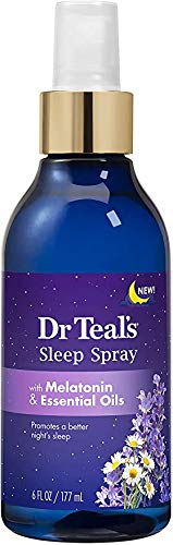Generic Dr Teal's Melatonin & Essential Oils Set with Sleep Spray, Sleep Soak & Body Oil, 6 Ounce