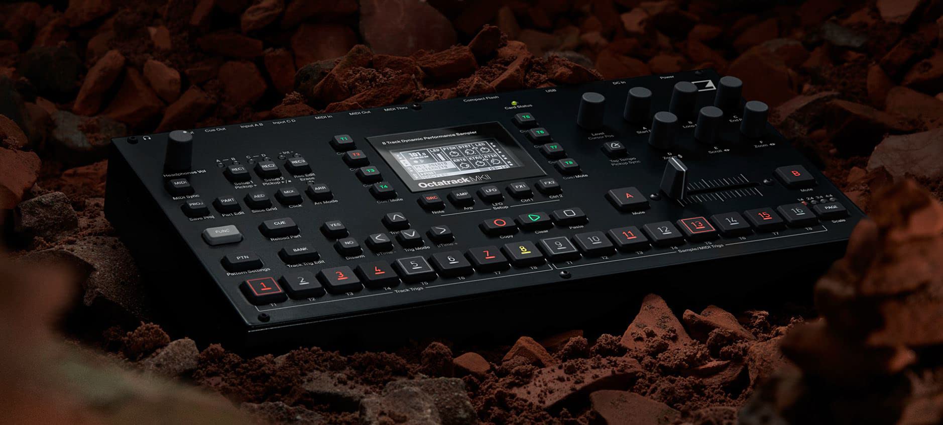 Elektron Octatrack MKII 8-track Performance Sampling Workstation/Sequencer - Black