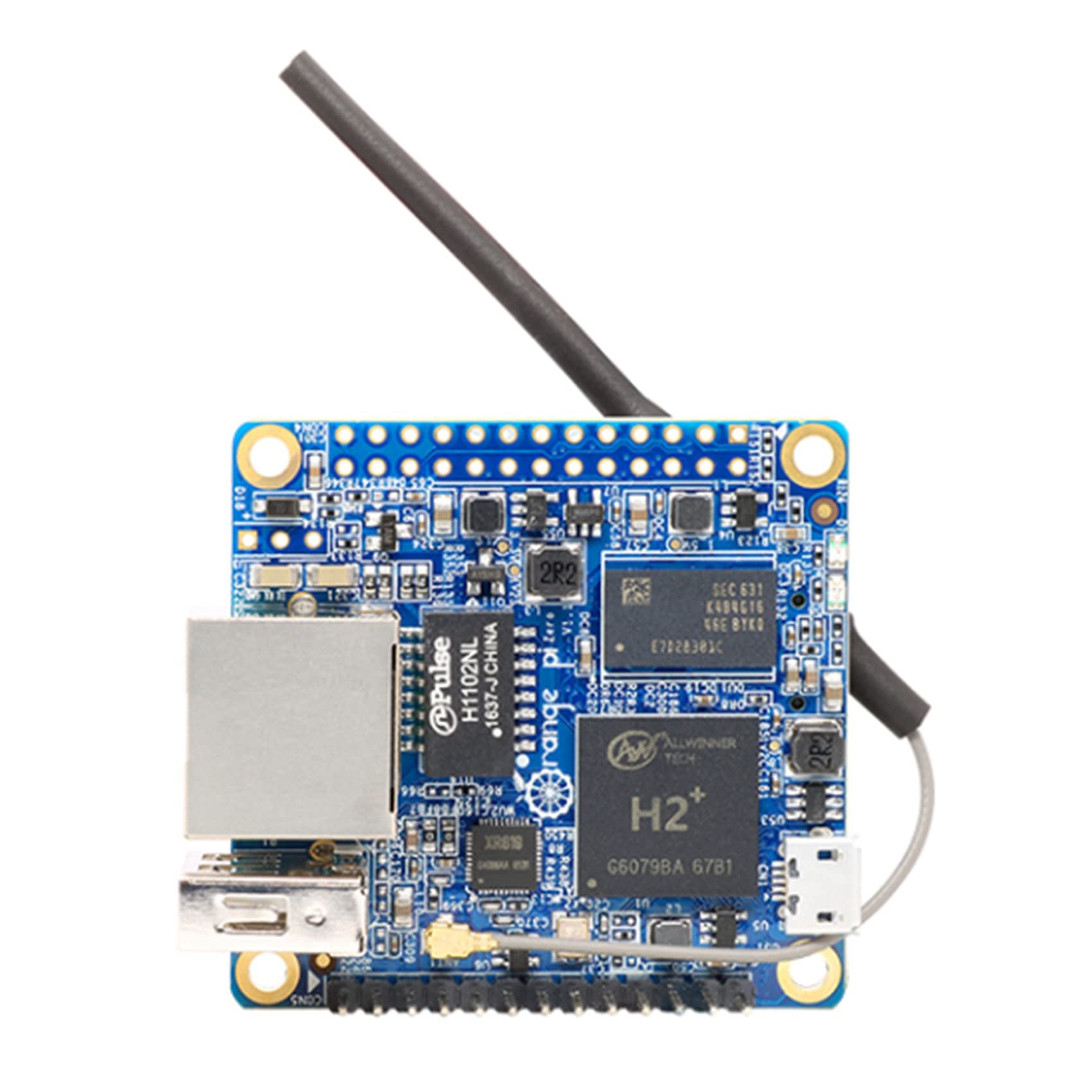 Hilary for Orange Pi Zero LTS 512MB Development Board+Protective White Case,H3 Quad Core Open-Source Single Board Set, Blue, 500080891