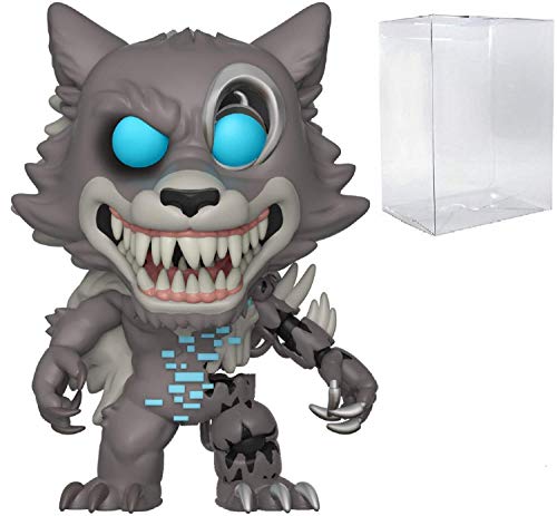 POP Five Nights at Freddy's The Twisted Ones - Twisted Wolf Funko Pop! Vinyl Figure (Bundled with Compatible Pop Box Protector Case), Multicolor, 3.75 inches