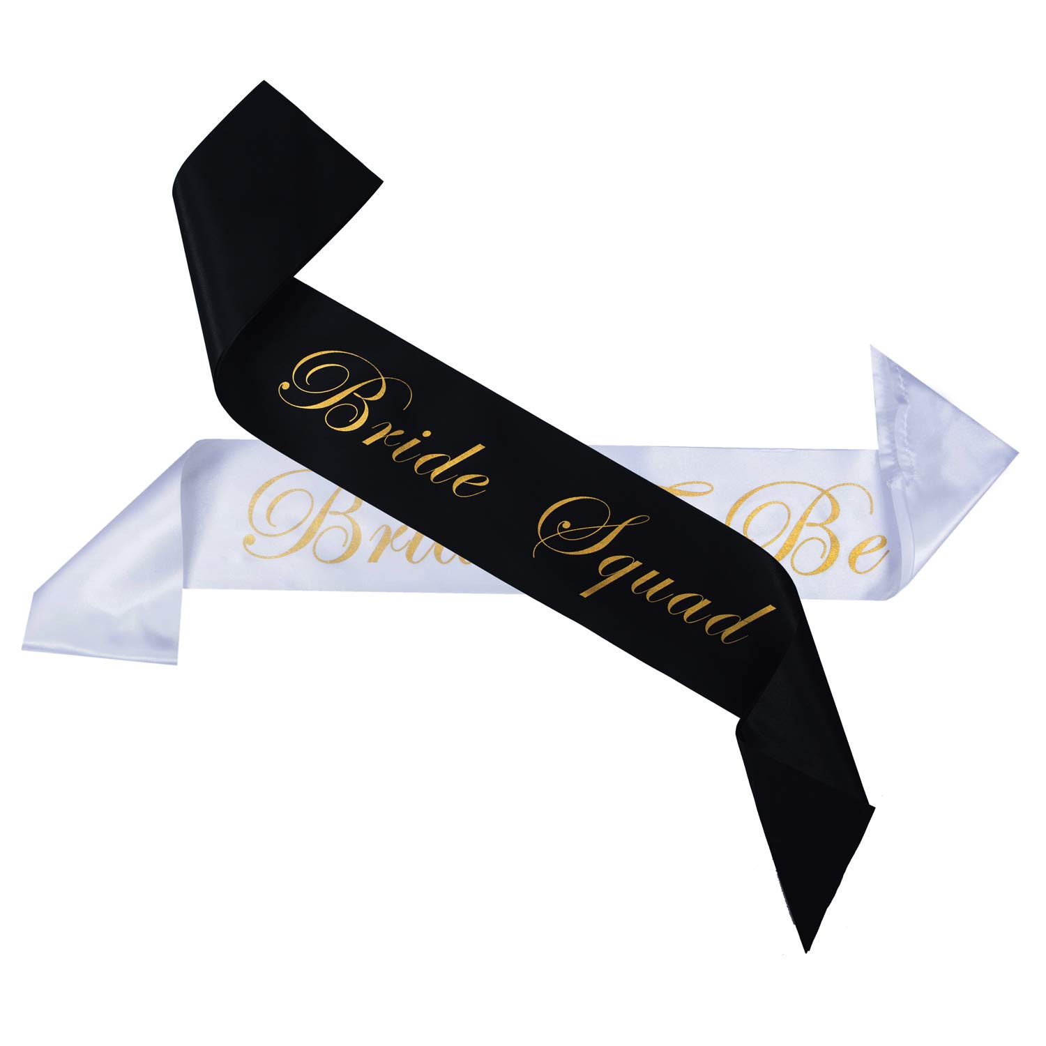 Set of 10 Bride to Be Bride Squad Sashes - Bachelorette Party Sashes Bridal Shower Sash Favors Gift