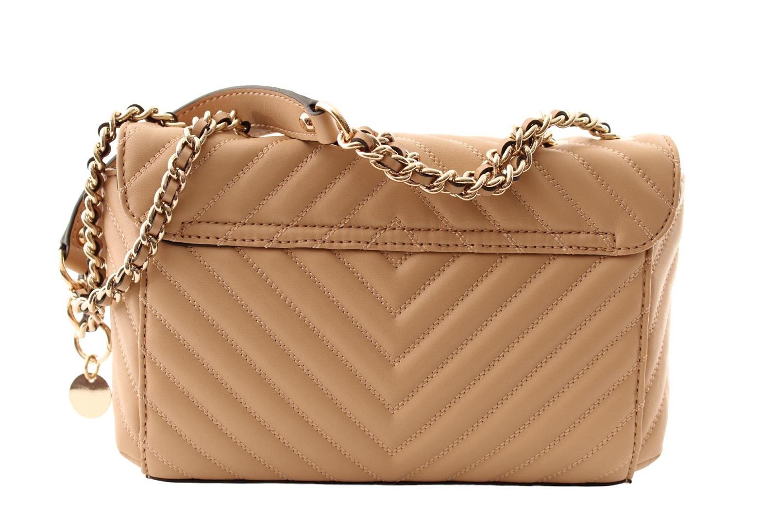 GUESS Keillah Convertible Crossbody Flap, Beige