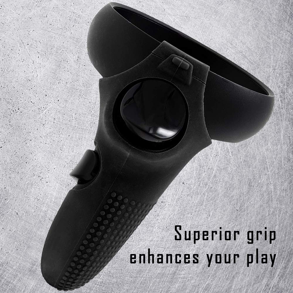 Deco Gear Protective Silicone Gel Controller Grip Enhancers for Oculus Quest 2 and Rift-S