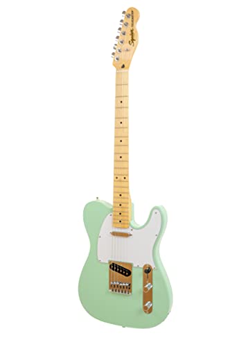 Fender Affinity Series Telecaster - Surf Green Bundle with Frontman 10G Amplifier, Gig Bag, Tuner, Instrument Cable, Strap, Picks, and Austin Bazaar Instructional DVD