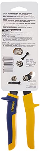 IRWIN Aviation Snip, Aviation Snip, Straight (2073113), 9-1/2" (241 mm)