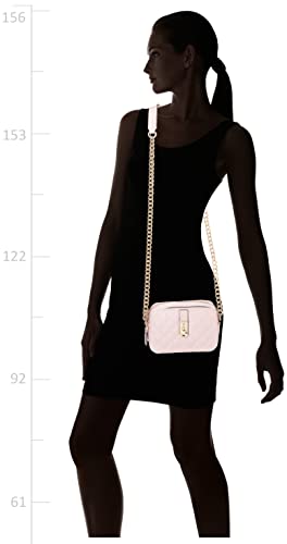 GUESS Womens Noelle Crossbody Camera Bag, Blush, One Size US
