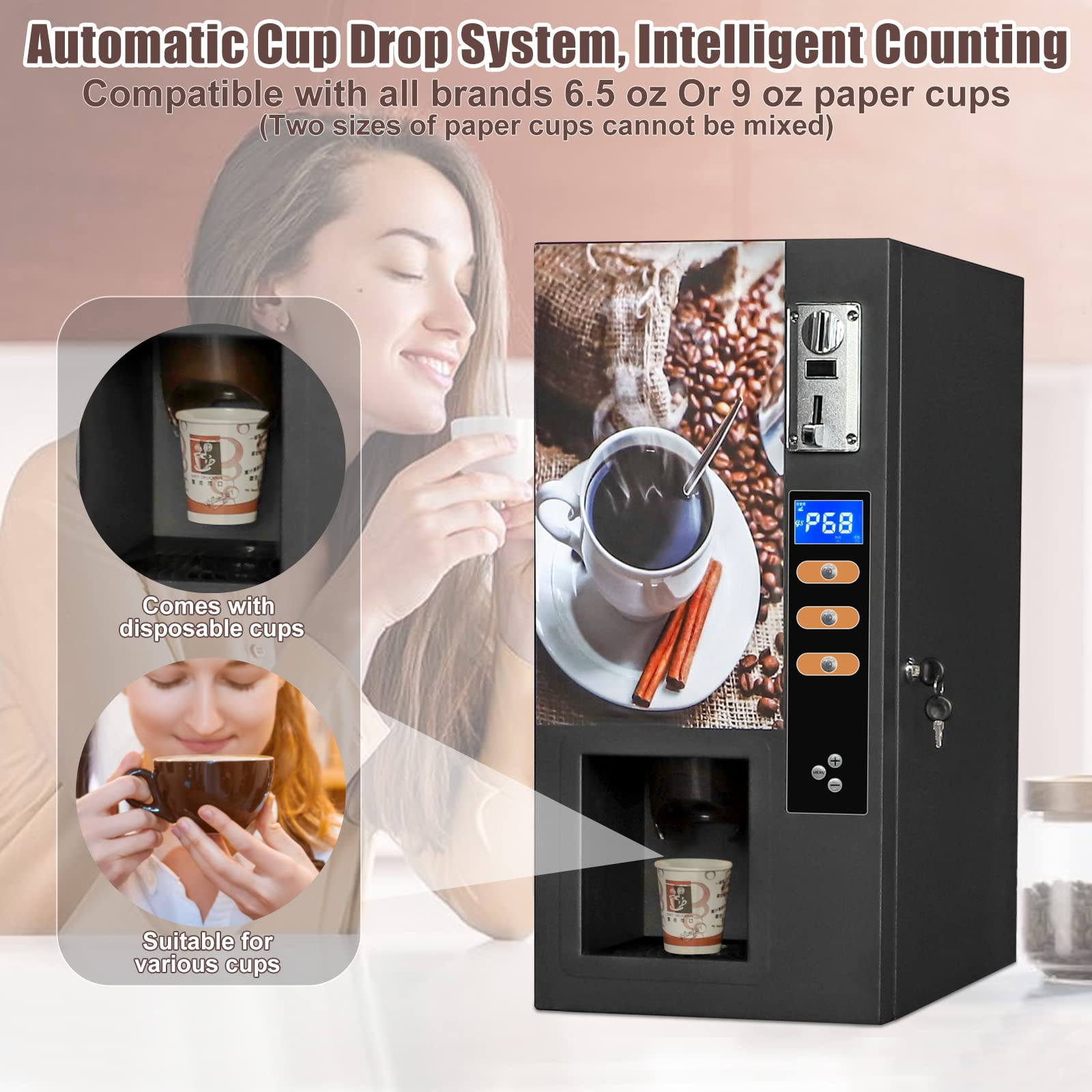 DIOSTA Base Cabinet for Coffee Vending Machine