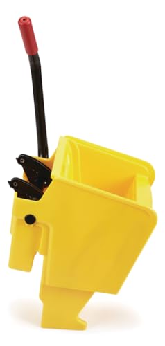 Rubbermaid Commercial Products Side-Press Replacement Wringer for WaveBrake 2.0 Mopping Buckets, Yellow, Heavy Duty Cleaning for Professional/Janitorial Use