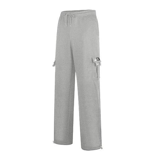 Summer Work Pants for Men Mens Lightweight Joggers Drawstring Pants Womens Sweatpants Mens Cargos Navy Blue Sweatpants Sport Pants Men Men Joggers(02-Grey,Large)
