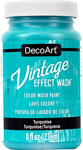 Decoart Orange Vintage Effect Wash 8oz