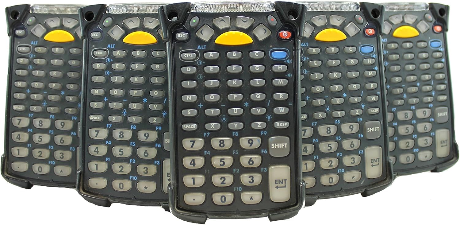 Pack of 5 x 21-79512-01 MC9090 Keypad - MC9190 Keypad - MC92N0 Keypad - 53 Key Standard Enter Keyboard