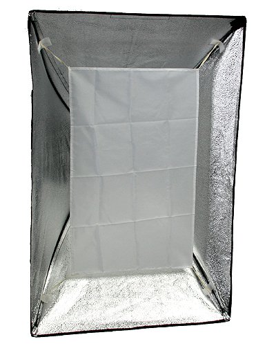 ePhoto 36" x 36" Photography Video Studio Softbox with Bowen Calument Travelite Speed Ring by ePhotoINC SB3636BW