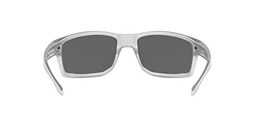 Oakley Men's OO9449 Gibston Square Sunglasses, X Silver/Prizm Black, 60 mm