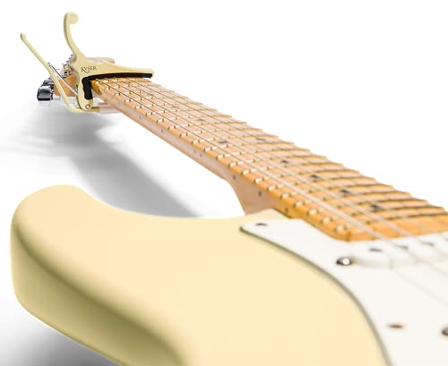 Fender X Kyser Quick-Change Electric Guitar Capo (Olympic White)