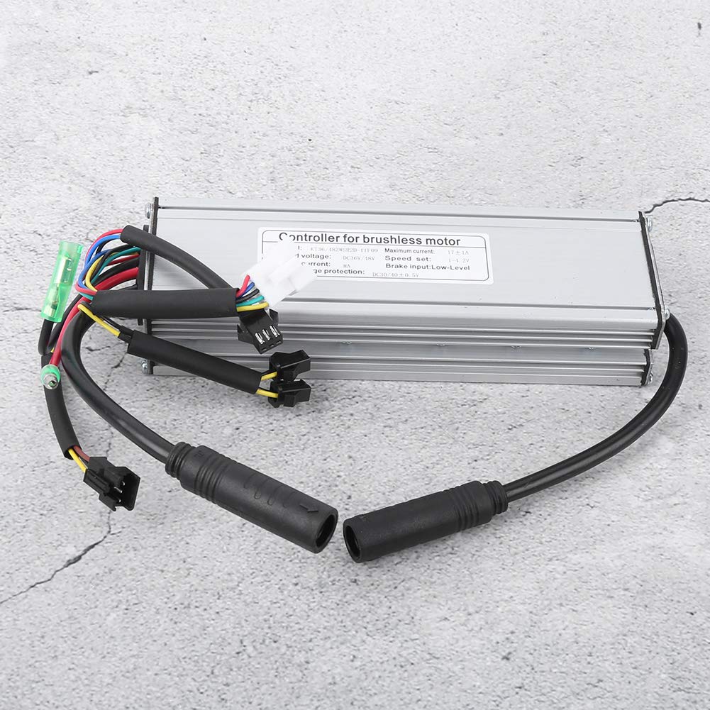 Shanrya Electric Bicycle Controller, Oractical Double‑Drive Controller, for E-Bike Bike Parts Bicycle 17A