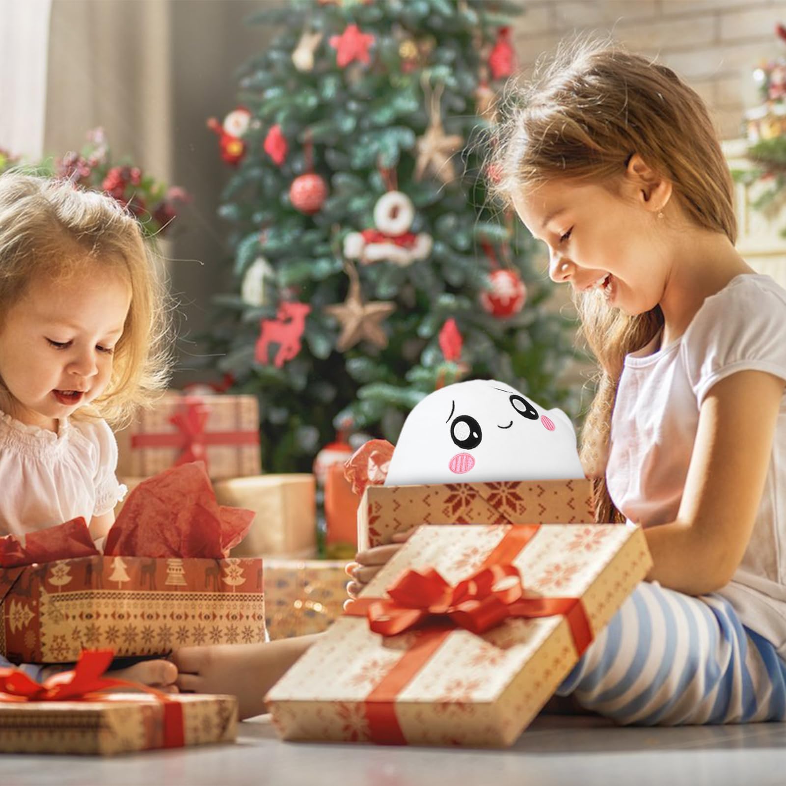 FRSHALOUIS Ghost Plush Toy Doll - Soft Stuffed Plushie Toys The Best Gift for Christmas Birthday