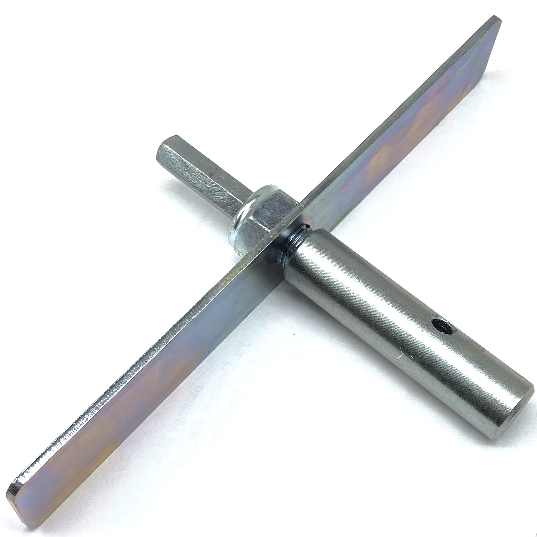 Ice Auger Drill Adapter for Cordless Drill with Metal Plate 18mm 0.720…