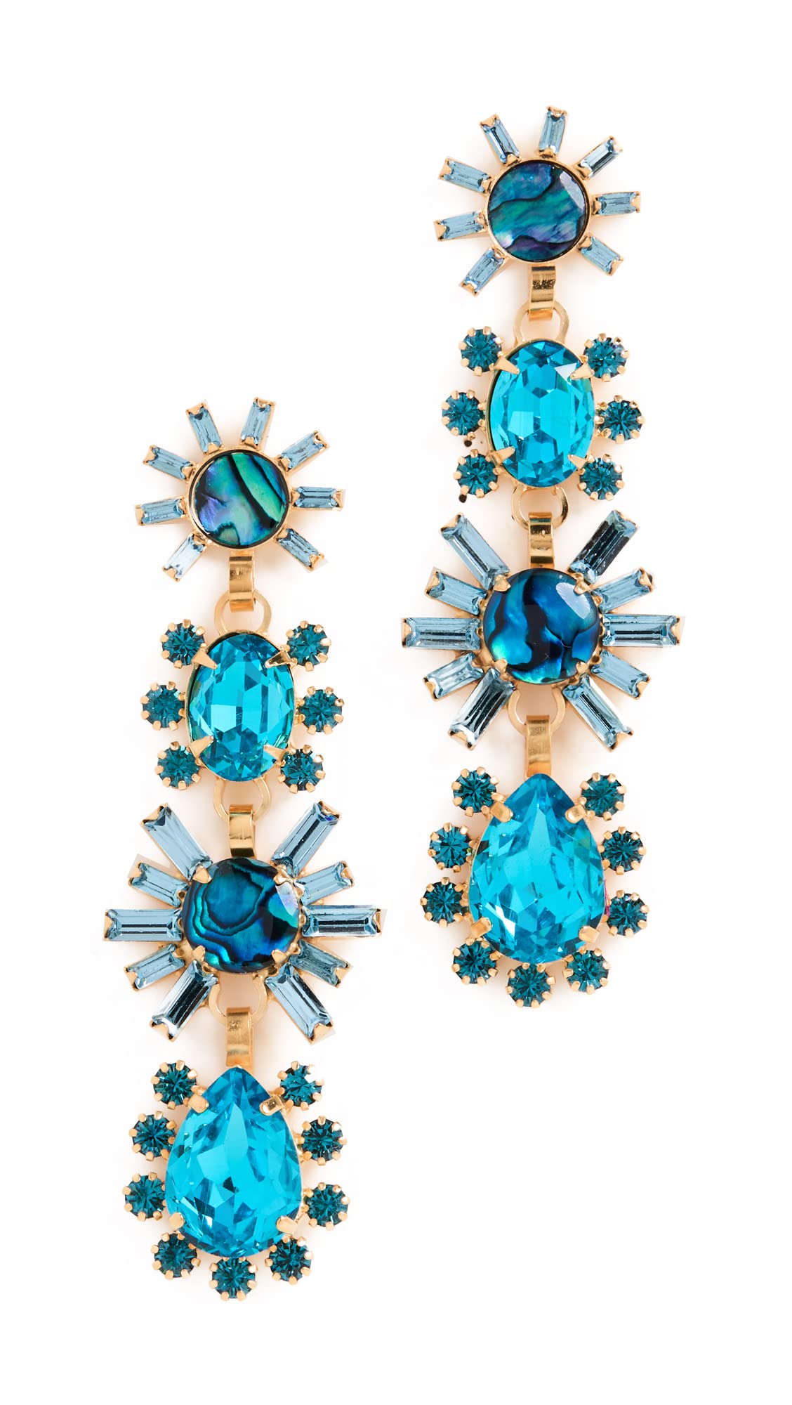 Elizabeth Cole Women's Lila Earrings, Blue, One Size