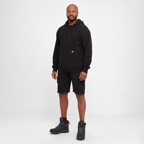 Dickies Men's Pullover Fleece Hoodie, Black, X-Large