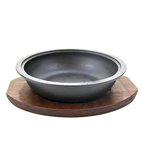 KELUNIS Cast Iron Tagine Pot - Casserole Slow Cooker with Anti-Scalding Board & Cone-Shaped Lid - No Oily Smoke - Environmental Protection Health Cooking