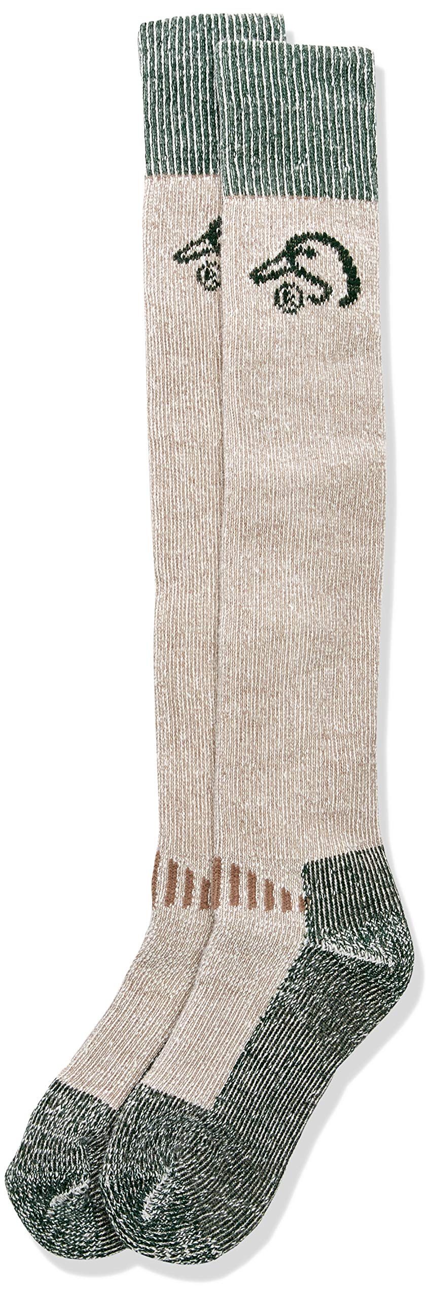 Ducks Unlimited Men's Wool Blend Wader Socks, Tan, Large