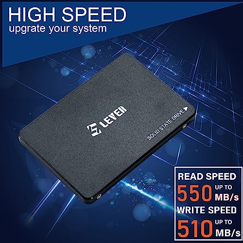 LEVEN JS600 SSD 2TB Internal Solid State Drive, Up to 550MB/s, Compatible with Laptop and PC Desktops