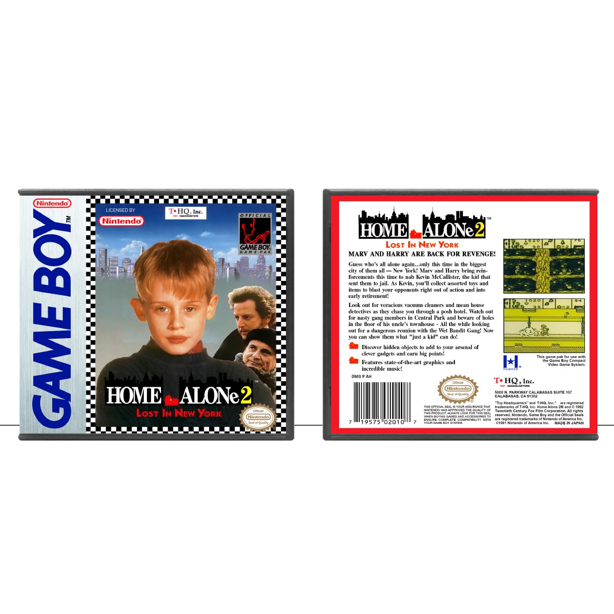 Home Alone 2: Lost in New York | (GB) Game Boy - Game Case Only - No Game