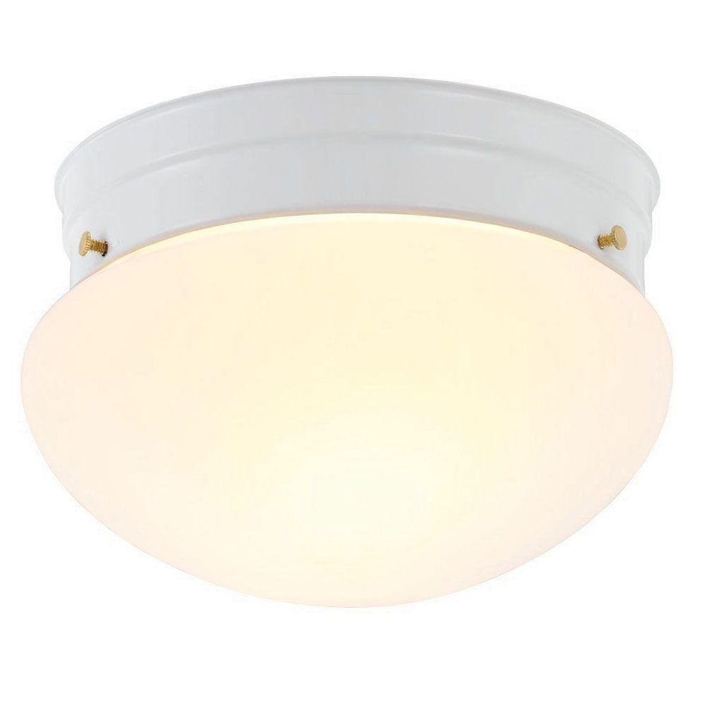 Elementals Flush Mount Mushroom Style Light Fixture