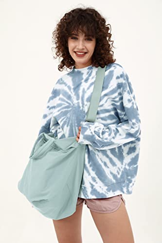 ODODOS 19L Multi Hobo Bags 2.0 with 2 Straps for Women, Totes Handbags, Crossbody Shoulder Bags, Chambray